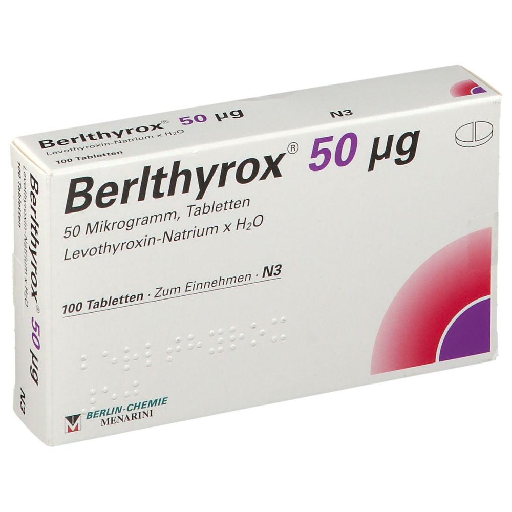 Berlthyrox® 50 µg 100 St - shop-apotheke.com