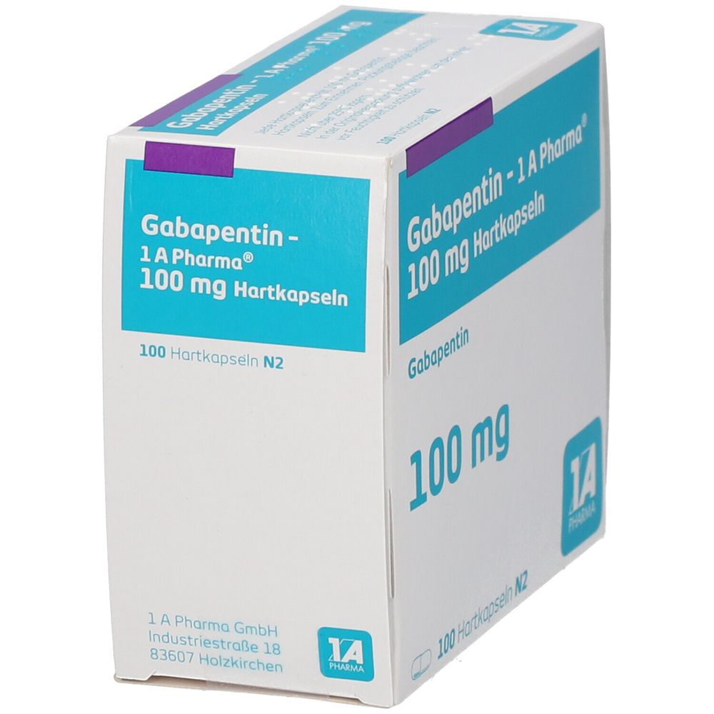 Gabapentin - 1 A Pharma® 100 mg 100 St - shop-apotheke.com
