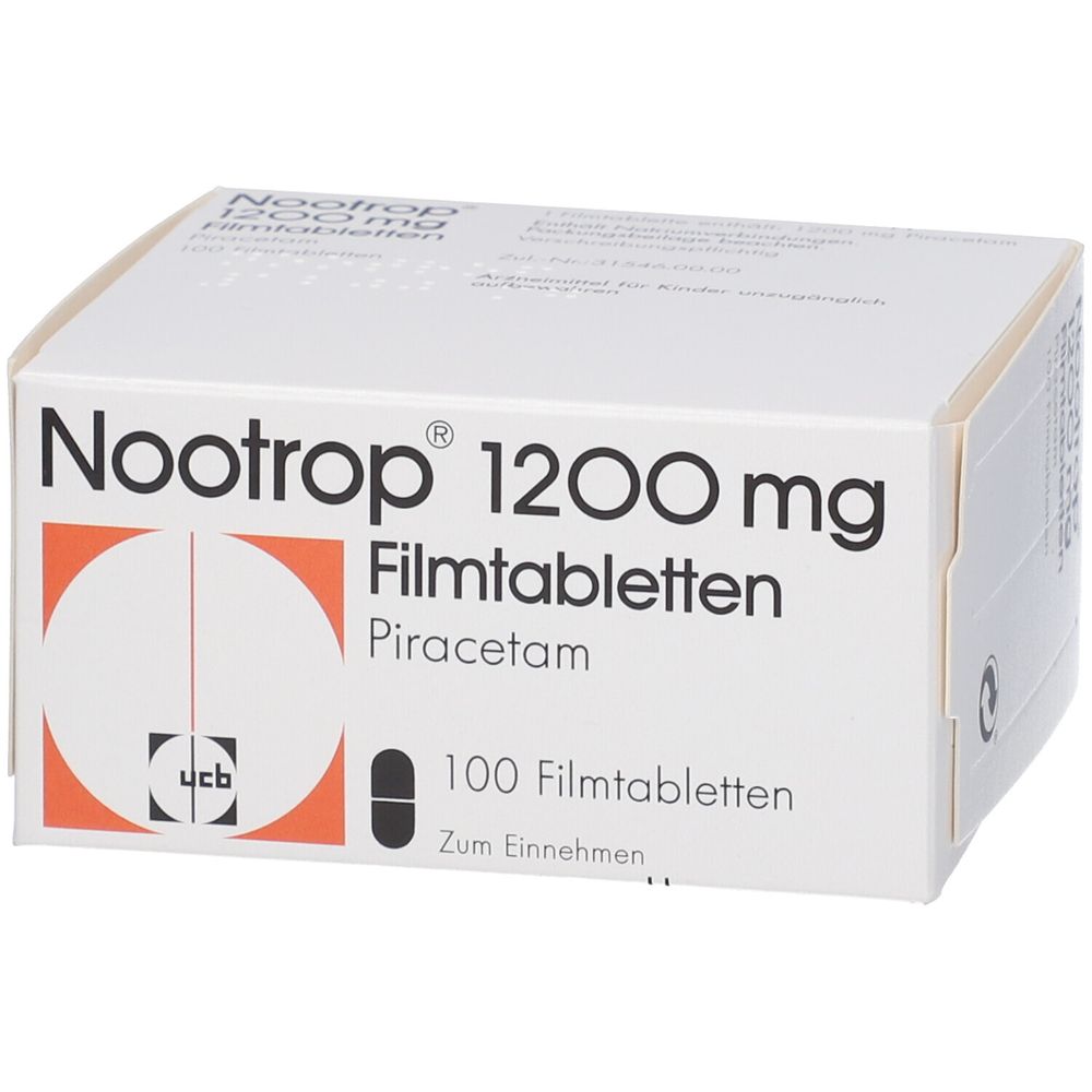 Nootrop® 1200 mg 100 St - shop-apotheke.com