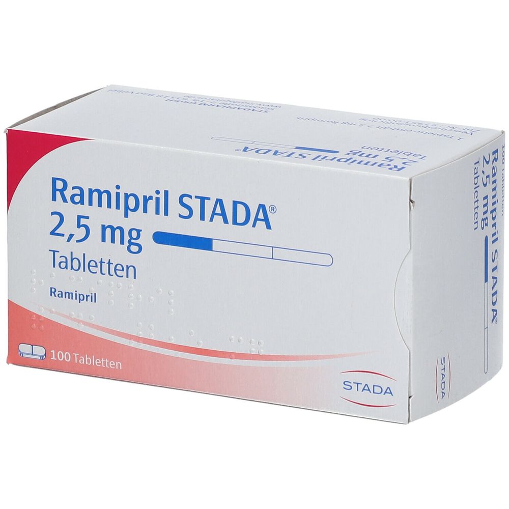 Ramipril STADA® 2,5 mg 100 St - shop-apotheke.com
