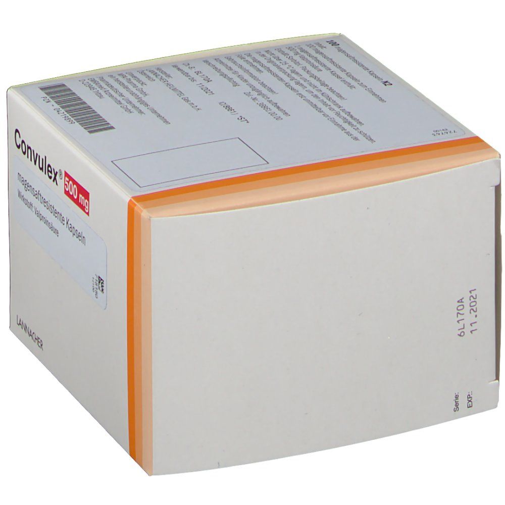 Convulex® 500 mg 100 St - shop-apotheke.com