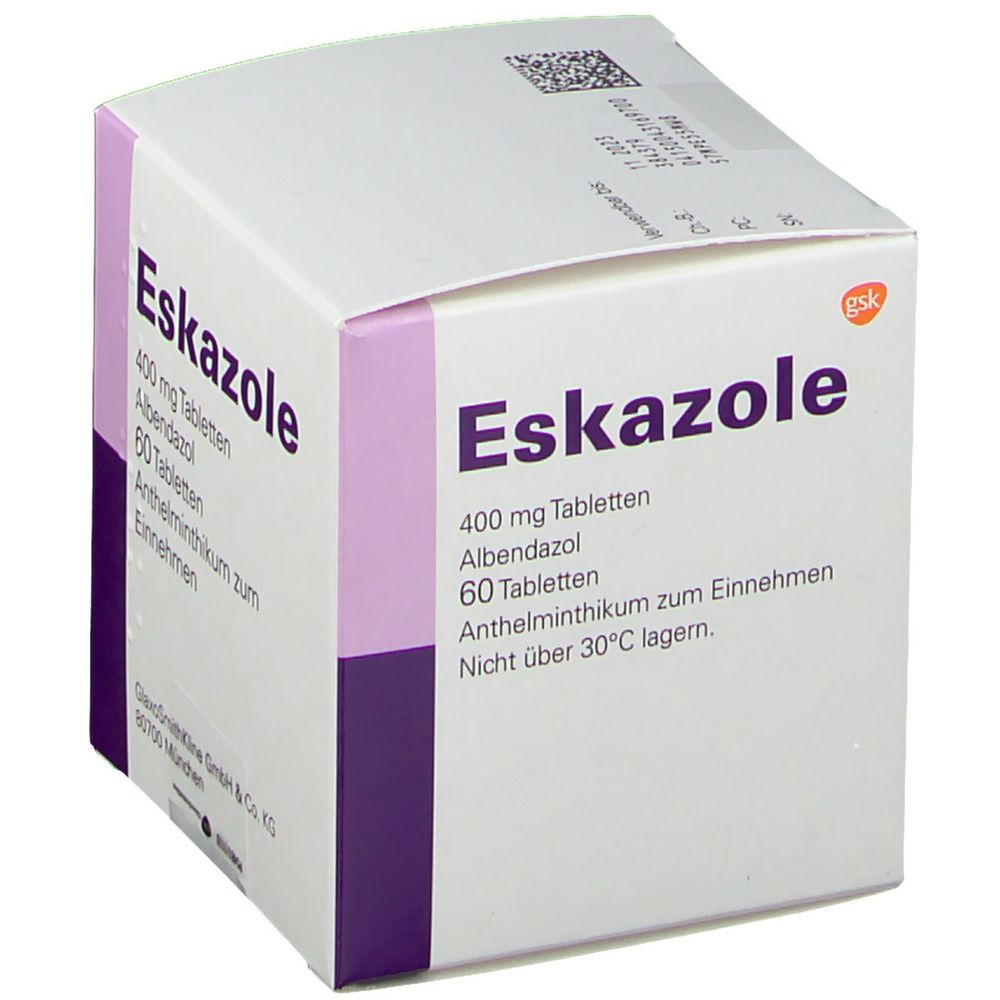 Eskazole 400 mg 60 St - shop-apotheke.com