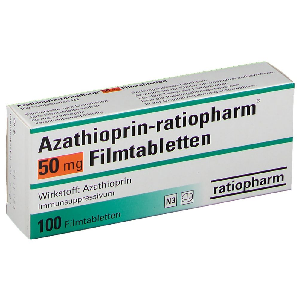 Azathioprin-ratiopharm® 50 mg 100 St - shop-apotheke.com