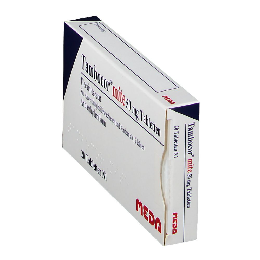 Tambocor® mite 50 mg 20 St - shop-apotheke.com