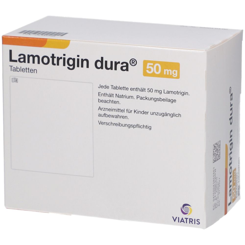 Lamotrigin dura® 50 mg 200 St - shop-apotheke.com