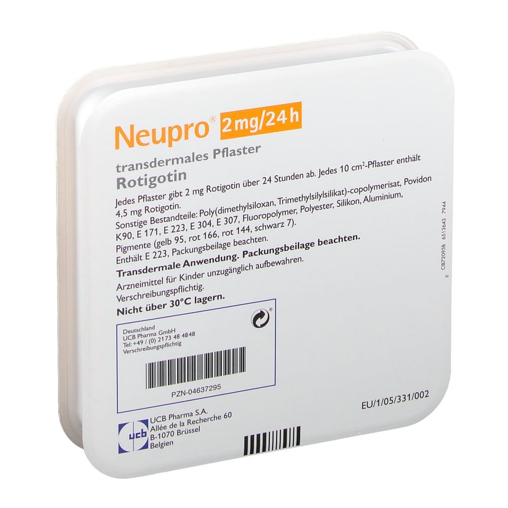Neupro® 2 mg/24 h 28 St - shop-apotheke.com