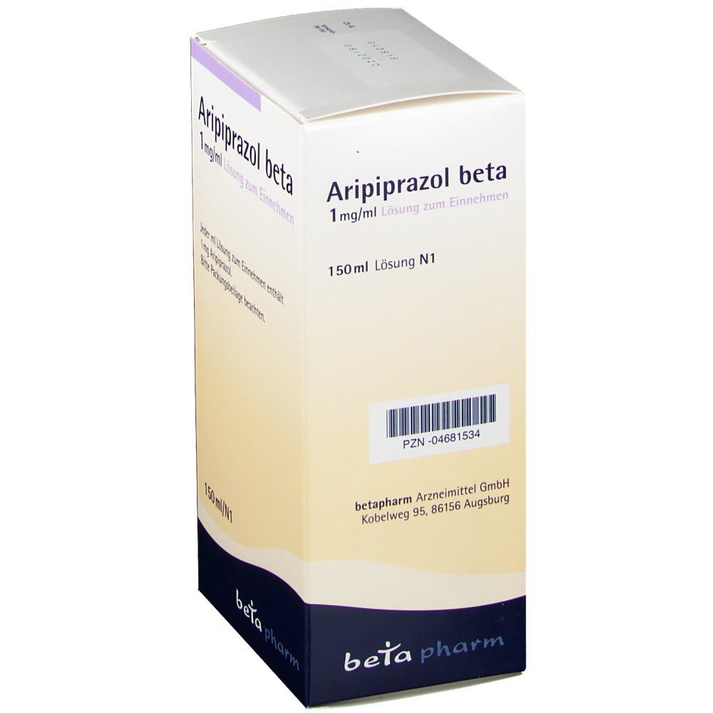 Aripiprazol beta 1 mg/ml Lösung zum Einnehmen 150 ml - shop-apotheke.com
