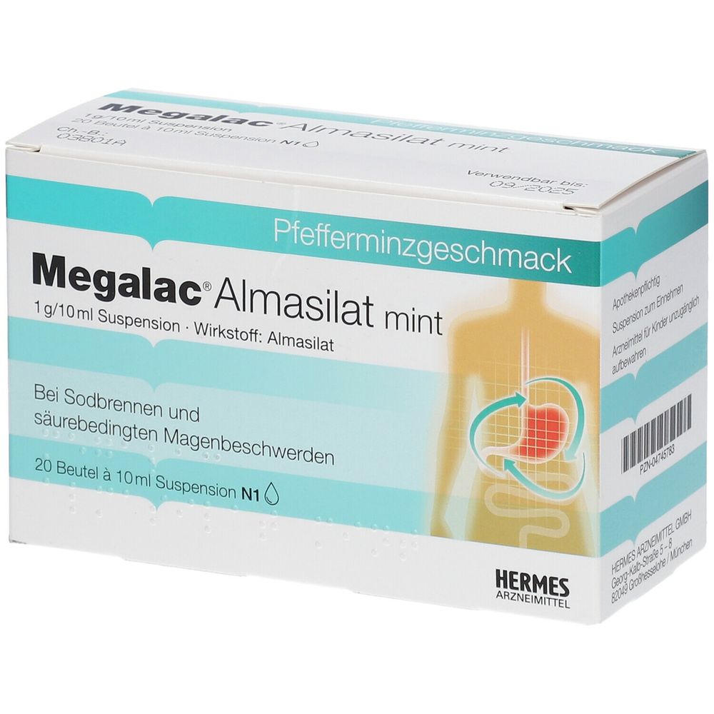 Megalac® Almasilat mint 20x10 ml - shop-apotheke.com