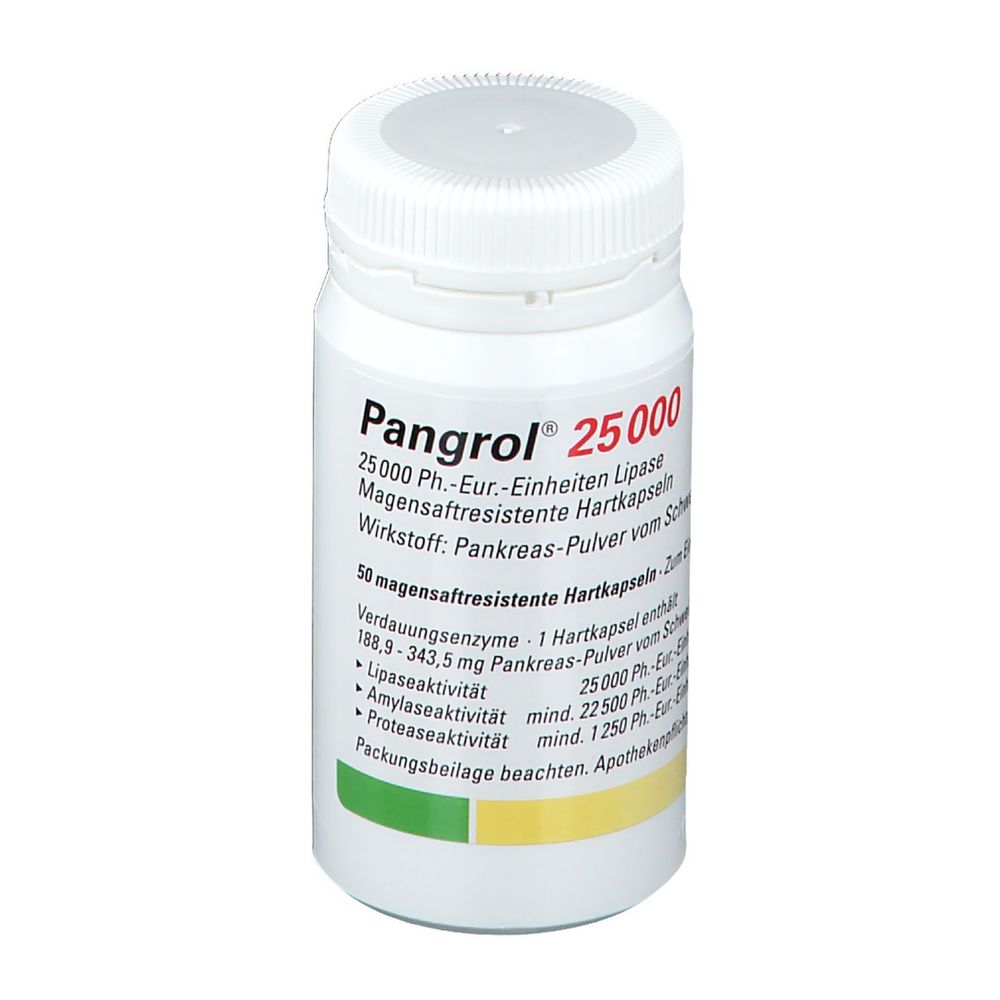 Pangrol® 25000 Kapseln 50 St - shop-apotheke.com