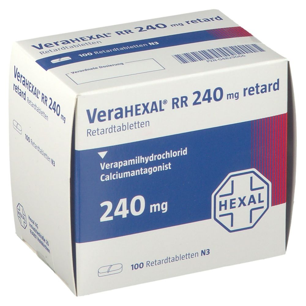 VeraHEXAL® RR 240 mg 100 St - shop-apotheke.com