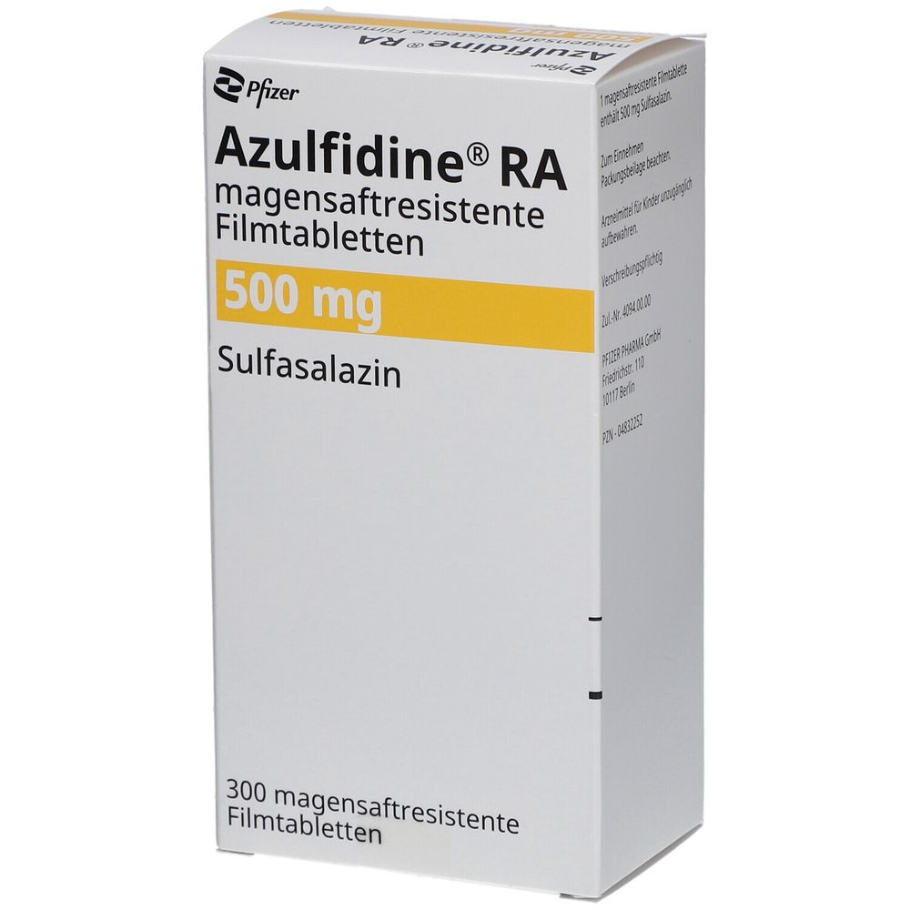 Azulfidine® RA 500 mg 300 St - shop-apotheke.com