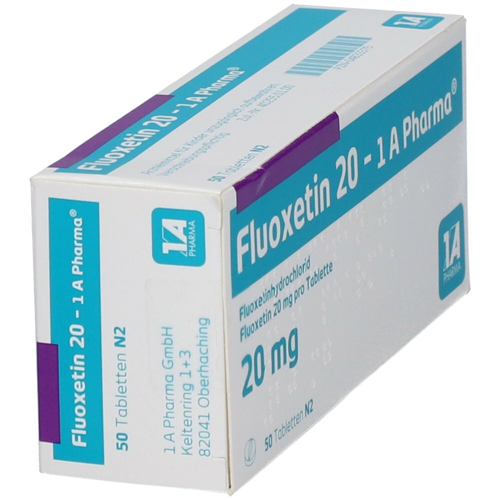 Fluoxetin 20 - 1 A Pharma® 50 St - shop-apotheke.com