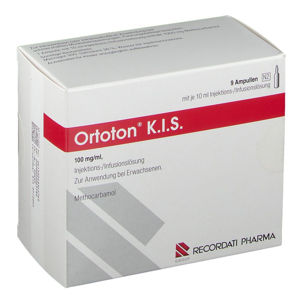 Ortoton® K.I.S. 100 mg/ml 9 St - shop-apotheke.com