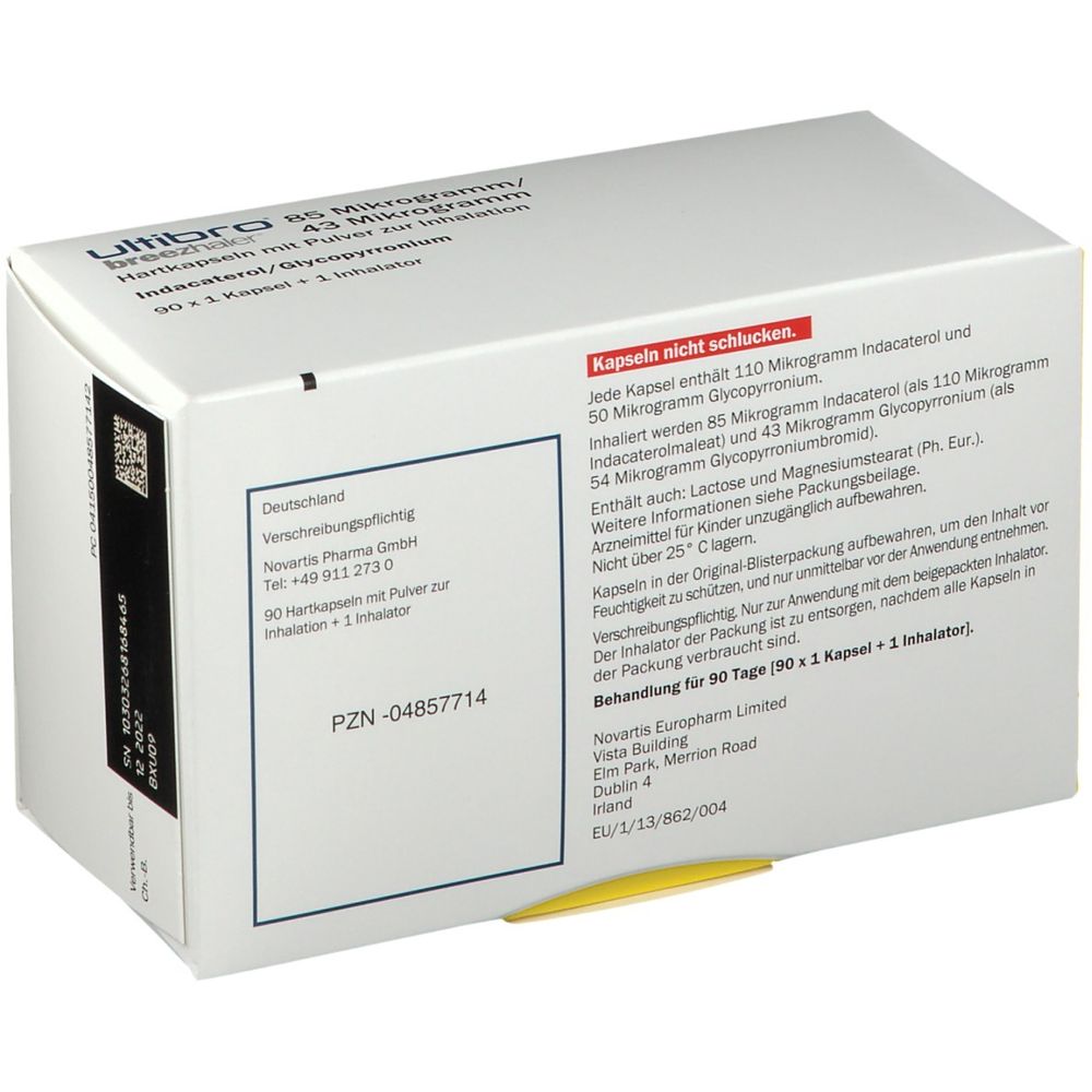 ultibro® breezhaler® 85 µg/43 µg 90 St - shop-apotheke.com