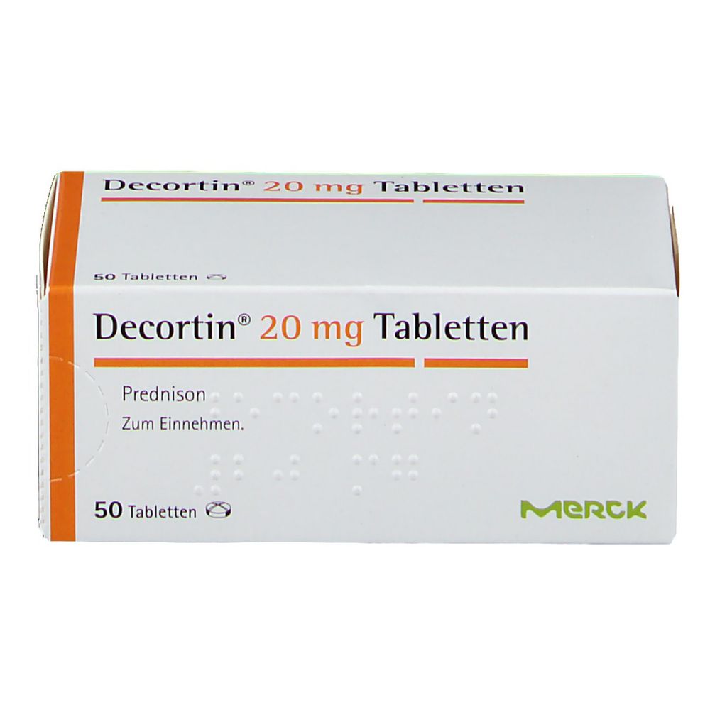 Decortin® 20 mg 50 St - shop-apotheke.com