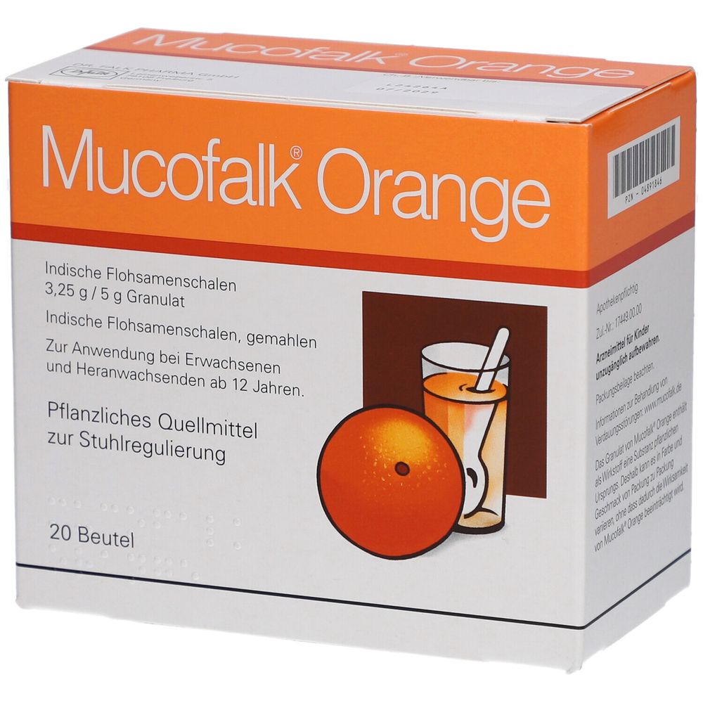 Mucofalk® Orange Granulat 20 St - shop-apotheke.com