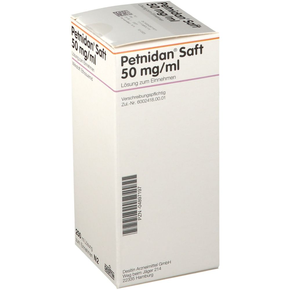 Petnidan® Saft 50 mg/ml 250 ml - shop-apotheke.com