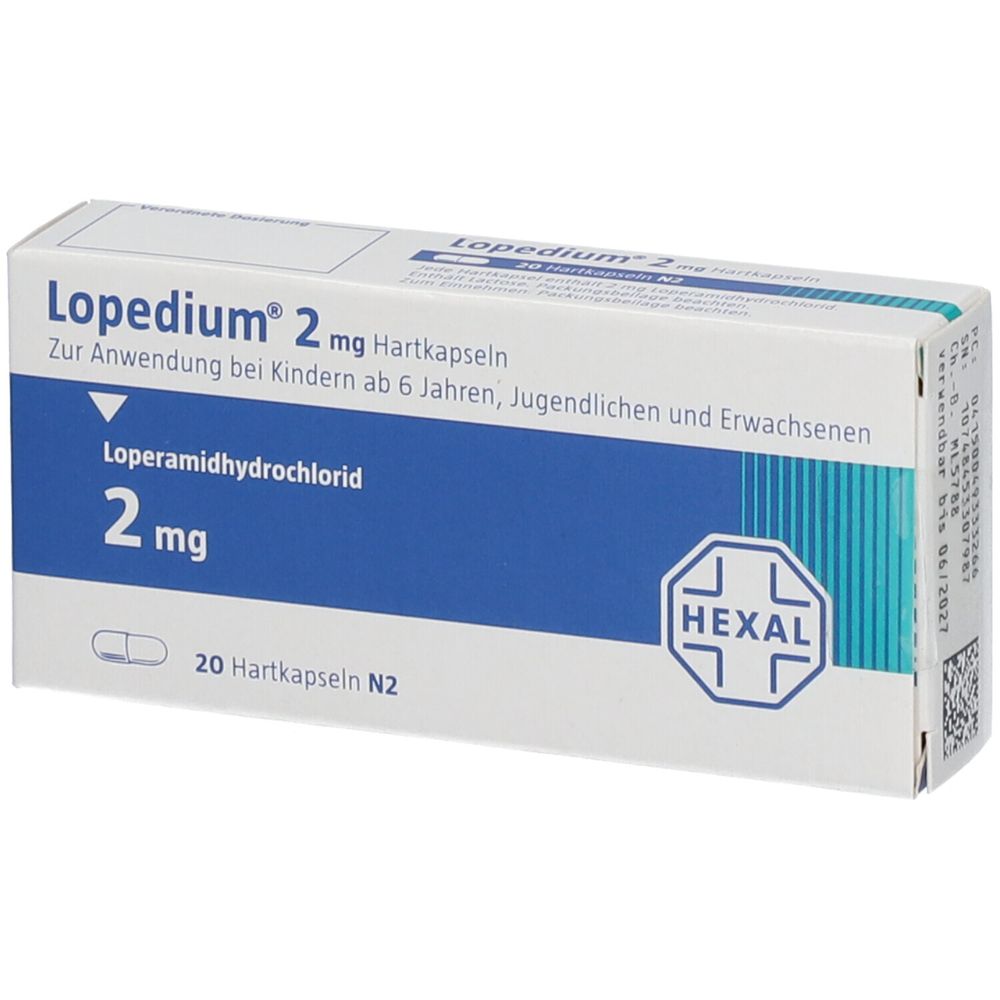 Lopedium® 2 mg 20 St - shop-apotheke.com