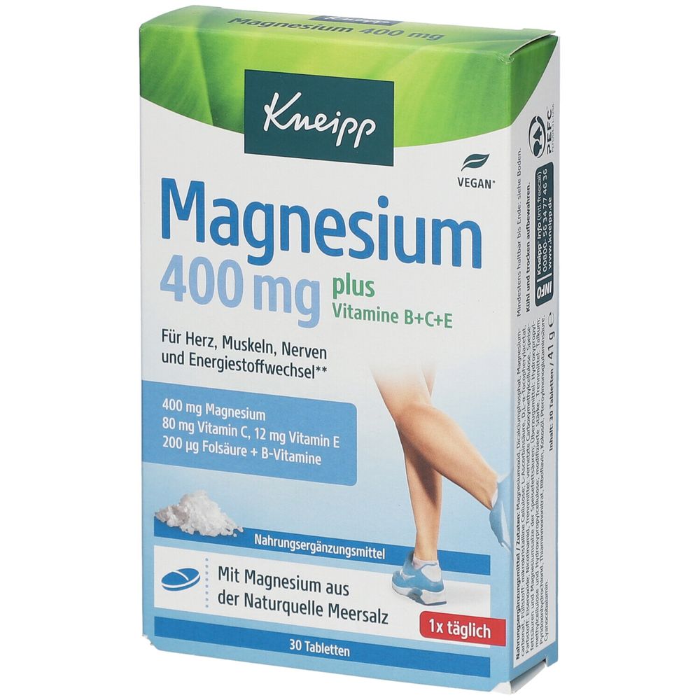 Kneipp® Magnesium 400 30 St - shop-apotheke.com
