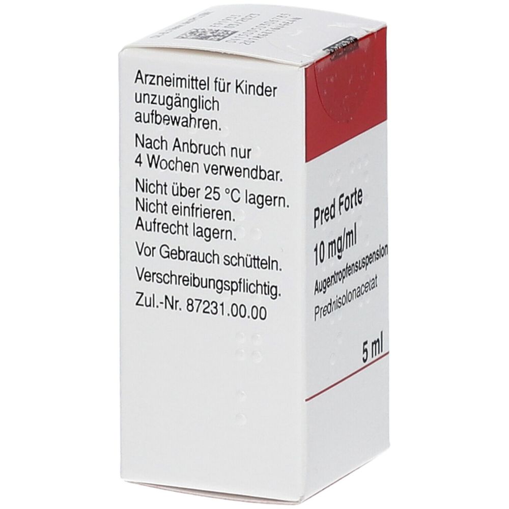 PRED forte 10 mg/ml Augentropfensuspension 5 ml - shop-apotheke.com