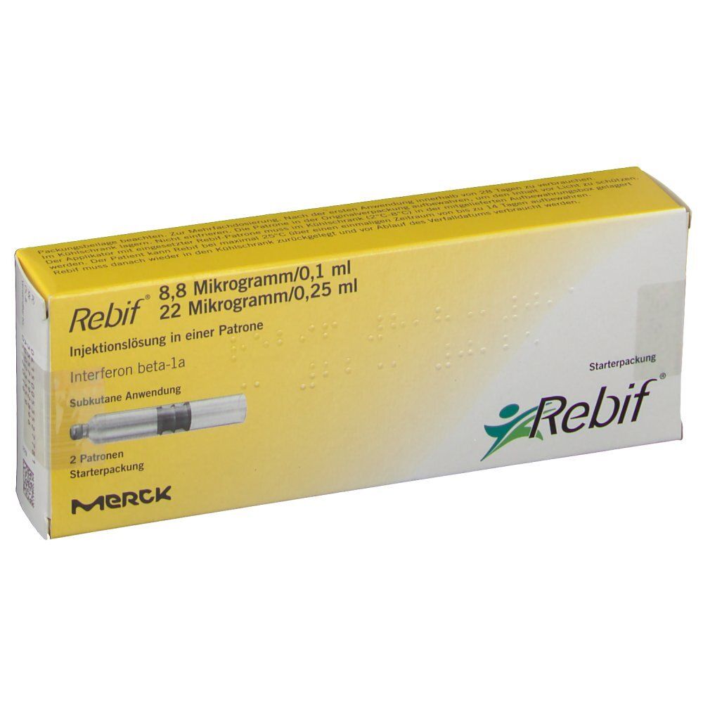 Rebif® 8,8 µg/0,1ml + 22 µg/0,25ml 2 St - shop-apotheke.com