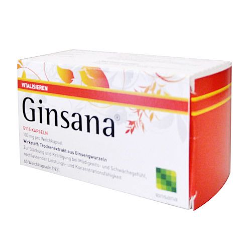 Ginsana G 115 Kapseln 60 St - shop-apotheke.com