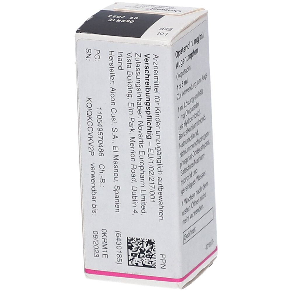 Opatanol 1 mg/ml 1x5 ml - shop-apotheke.com