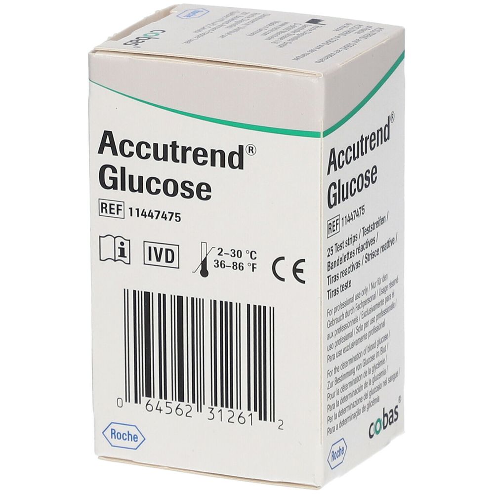Accutrend® Glucose Teststreifen 25 St - shop-apotheke.com