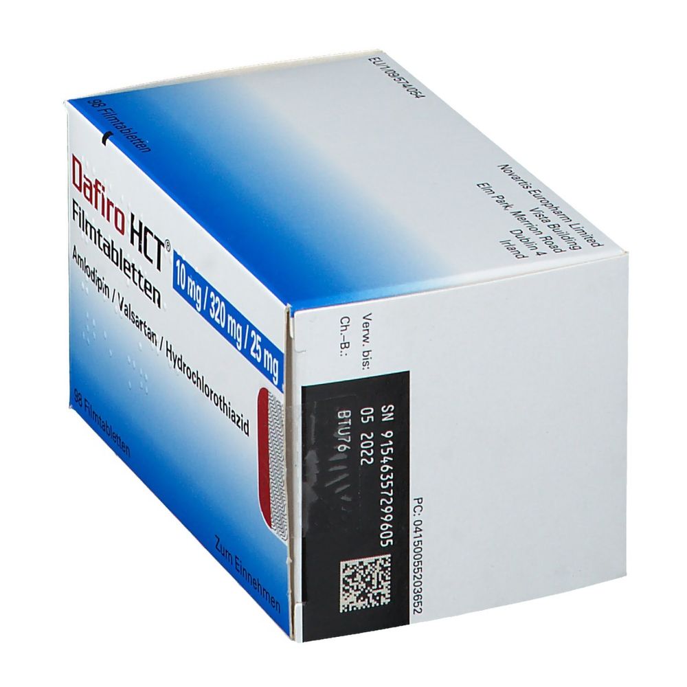 Dafiro HCT® 10 mg/320 mg/25 mg 98 St - shop-apotheke.com