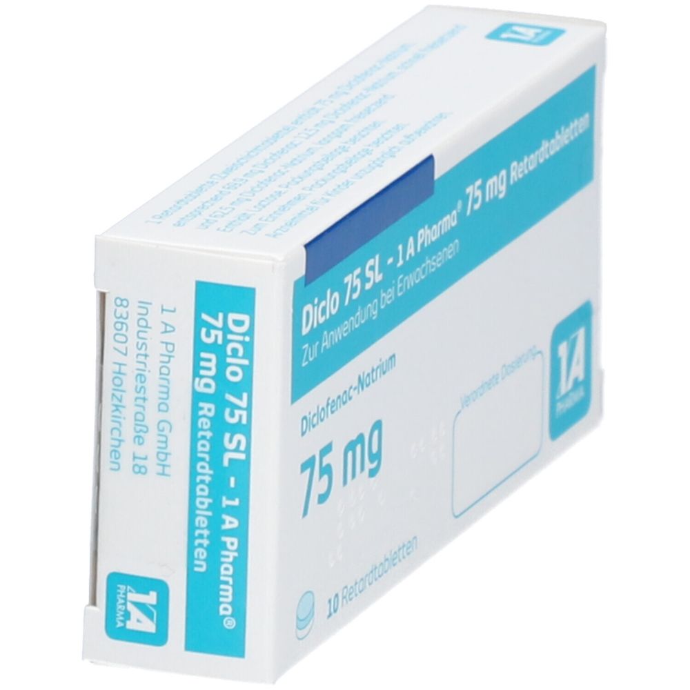 Diclo 75 SL - 1 A Pharma® 10 St - shop-apotheke.com