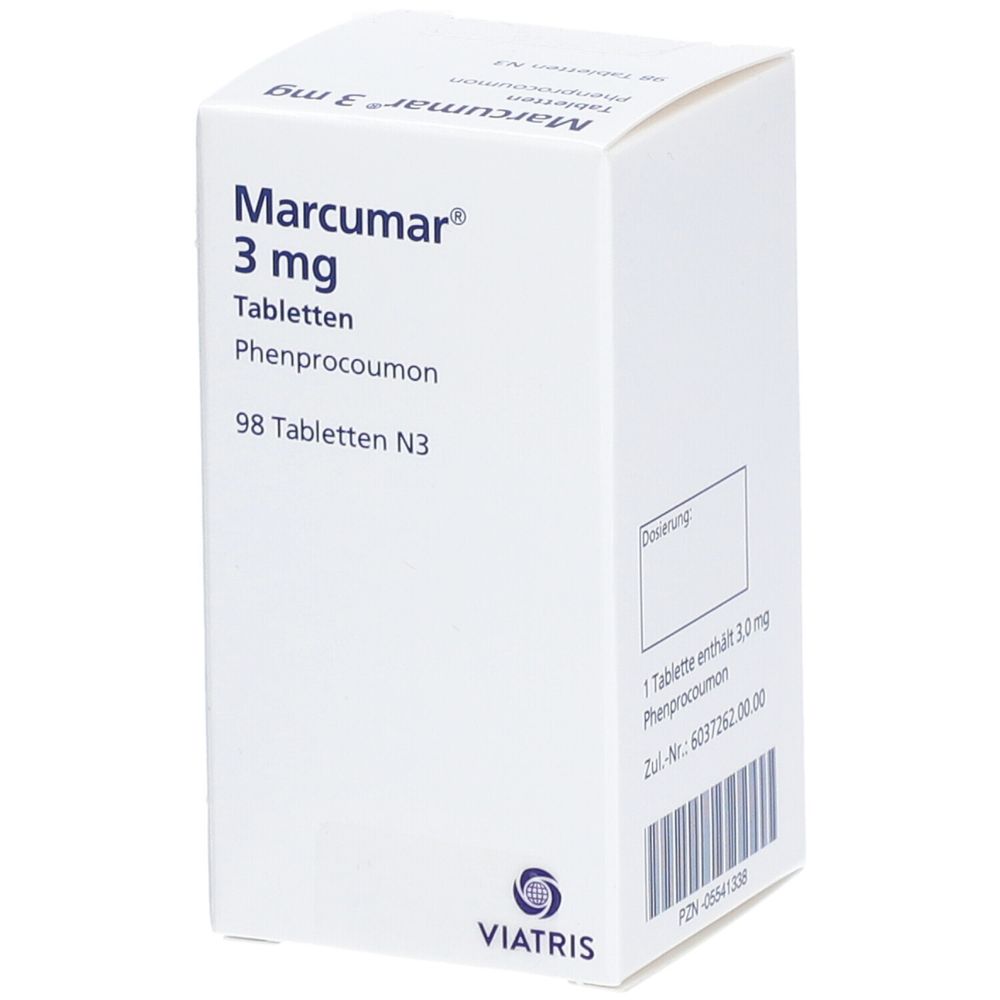 Marcumar® 3 mg 98 St - shop-apotheke.com
