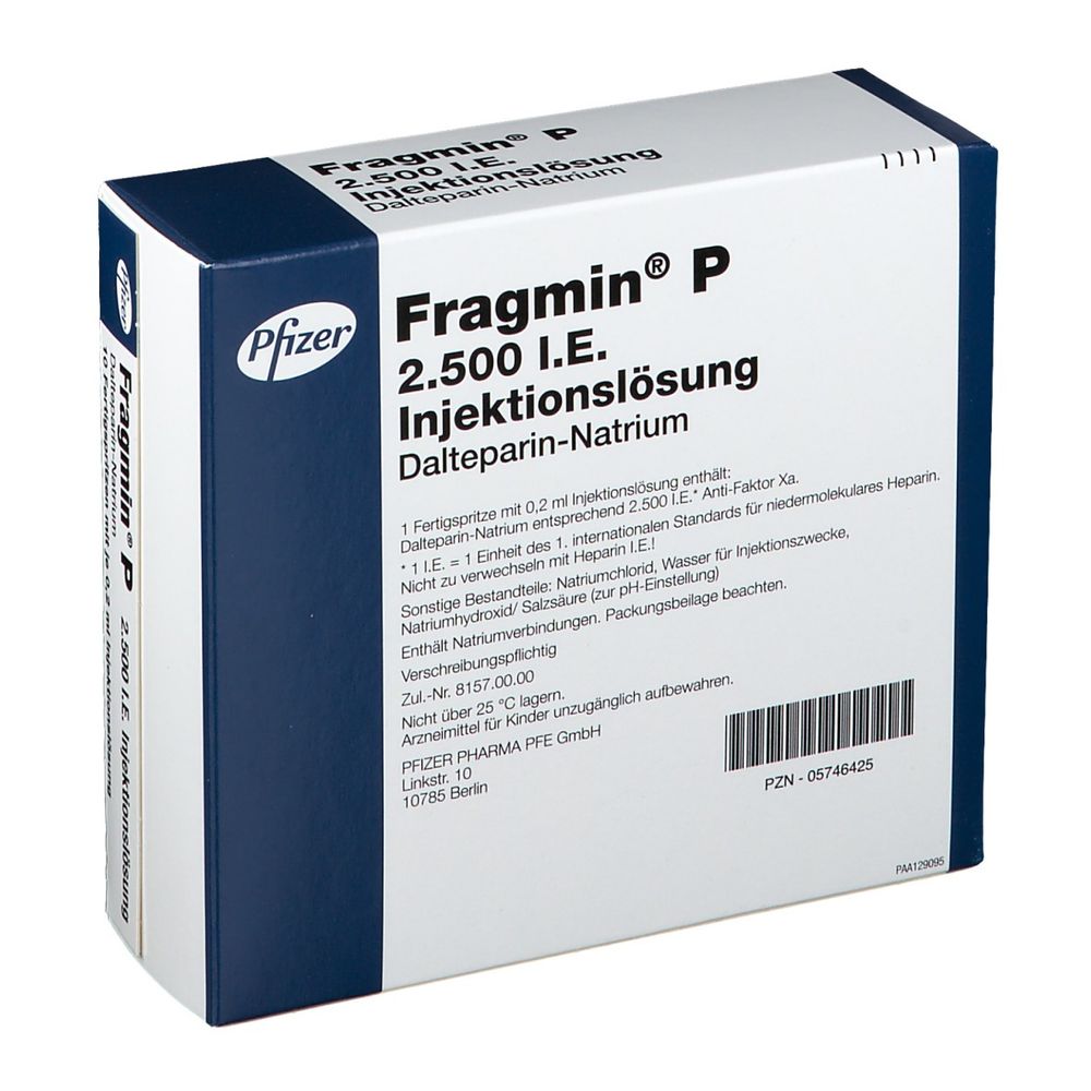 Fragmin® P 2.500 I.E. 10 St - shop-apotheke.com
