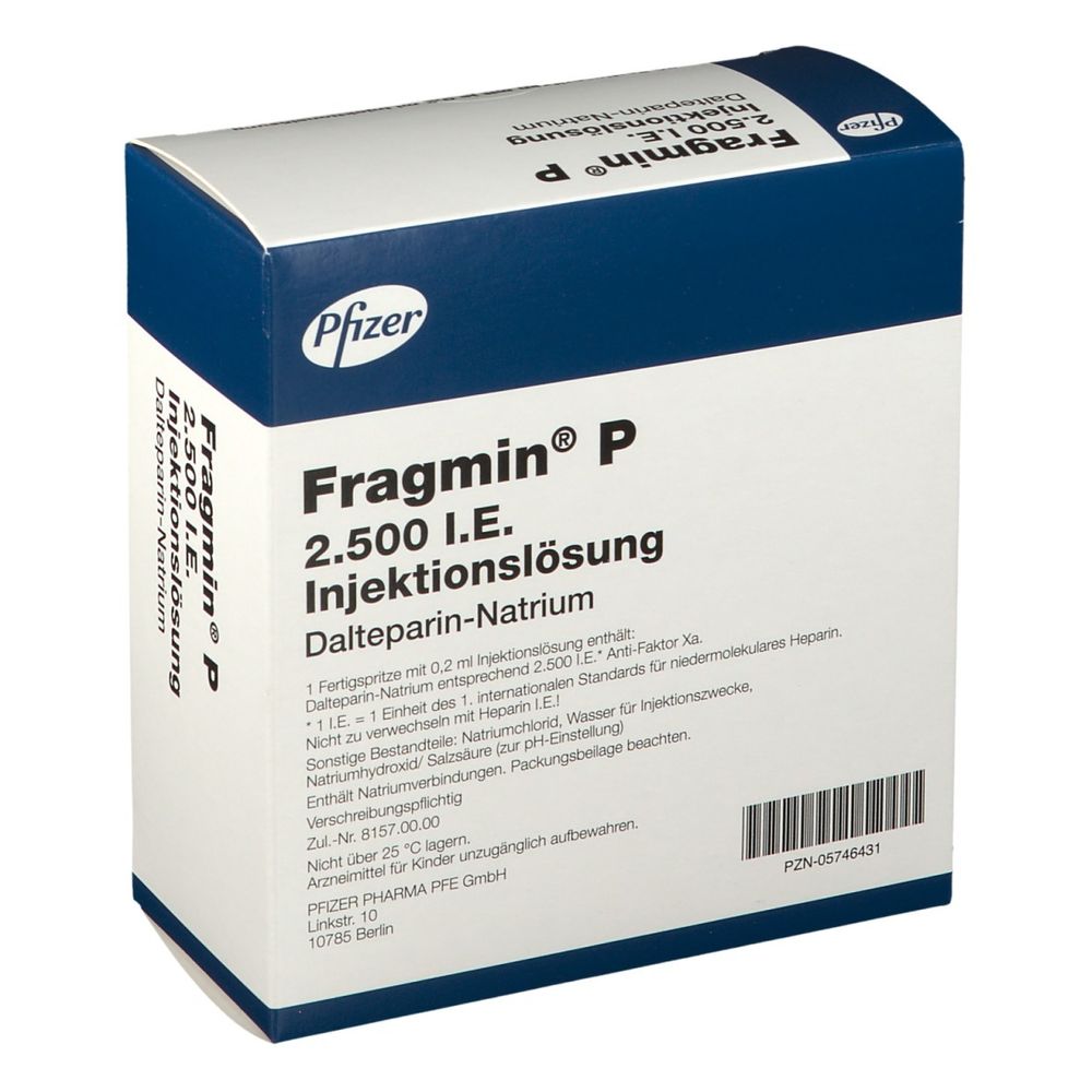 Fragmin® P 2.500 I.E. 20 St - shop-apotheke.com