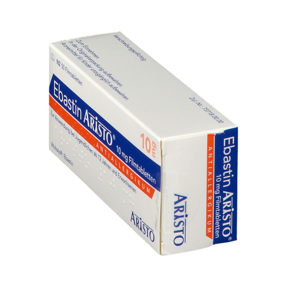 Ebastin Aristo® 10 mg 50 St - shop-apotheke.com