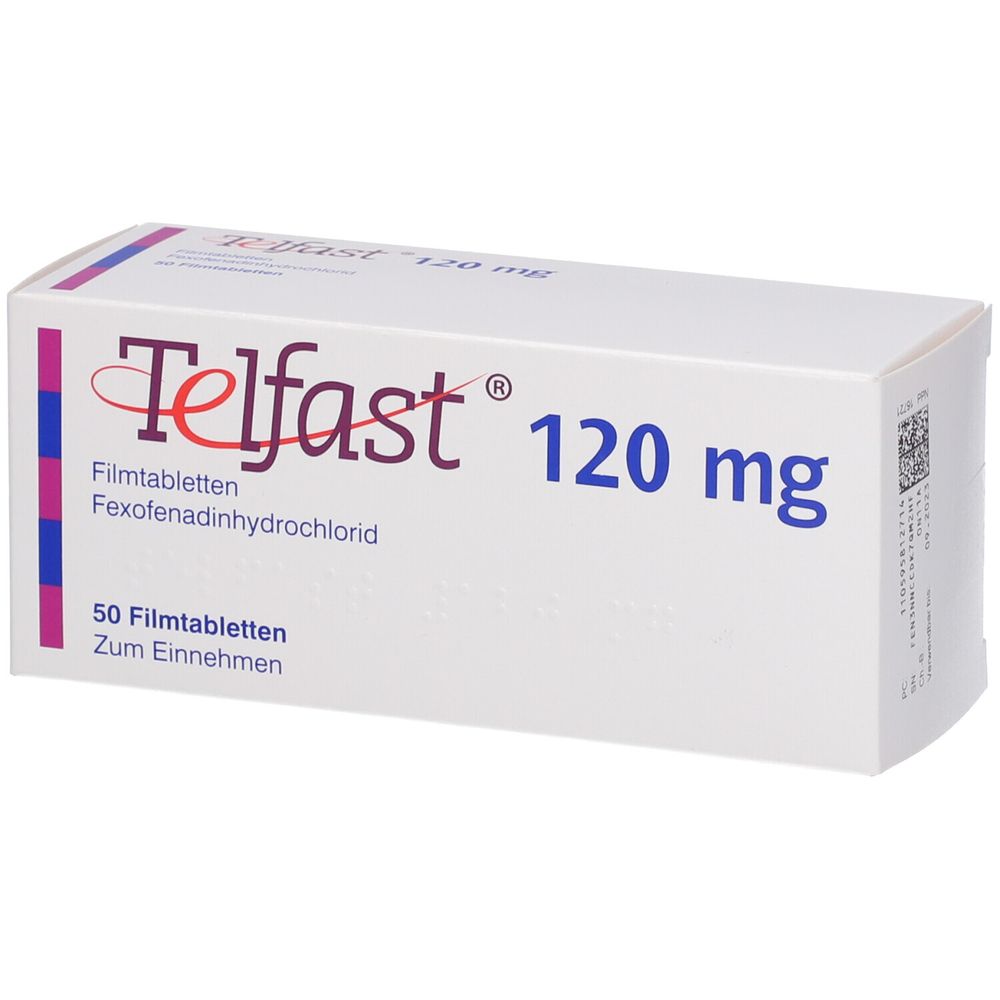 Telfast 120 mg 50 St - shop-apotheke.com