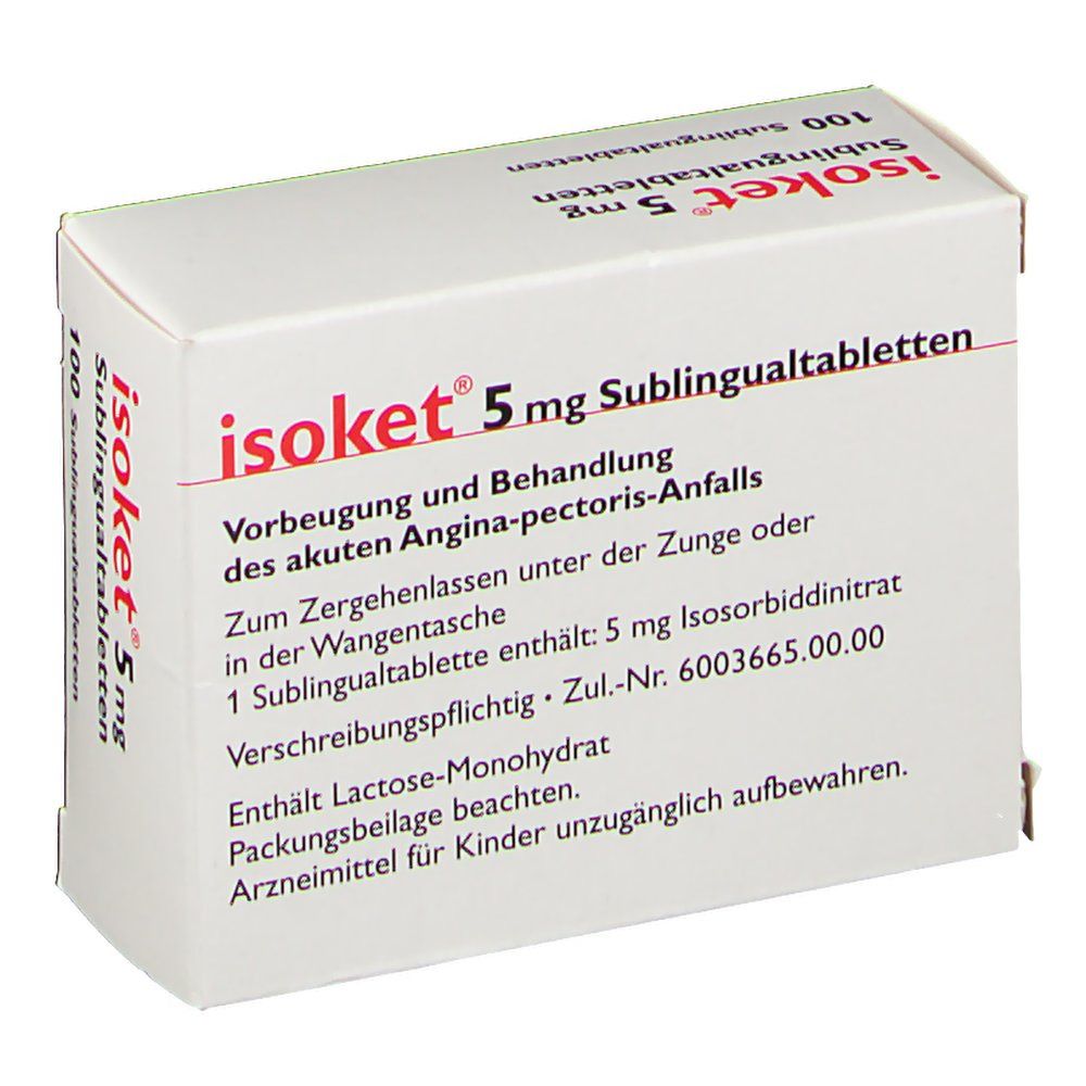 isoket® 5 mg 100 St - shop-apotheke.com