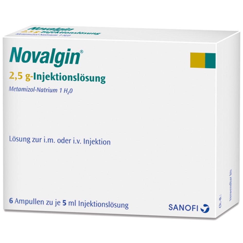 Novalgin® 2,5 g 6x5 ml - shop-apotheke.com