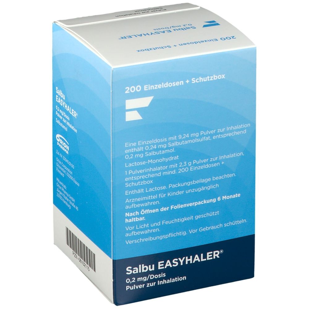 Salbu Easyhaler® 0,2 mg/Dosis 1 St - shop-apotheke.com