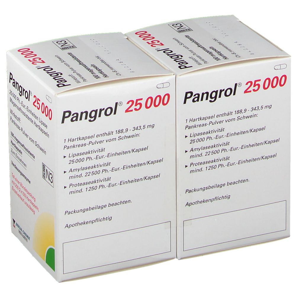Pangrol® 25000 Kapseln 200 St - shop-apotheke.com