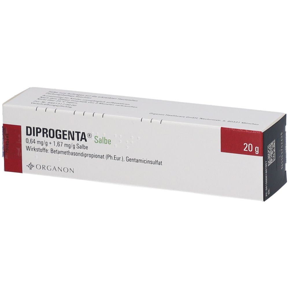 DIPROGENTA® Salbe 0,64 mg/g + 1,67 mg/g 20 g - shop-apotheke.com