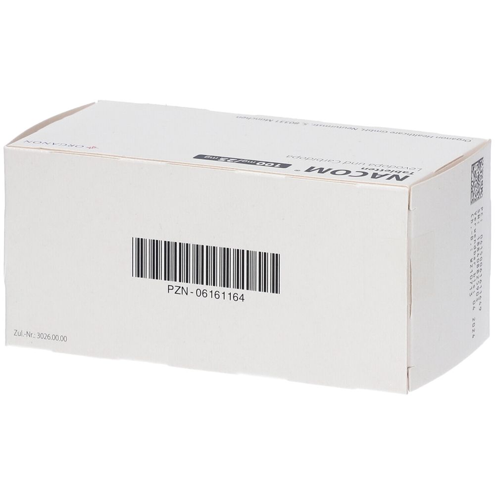 NACOM® 100 mg/25 mg 100 St - shop-apotheke.com
