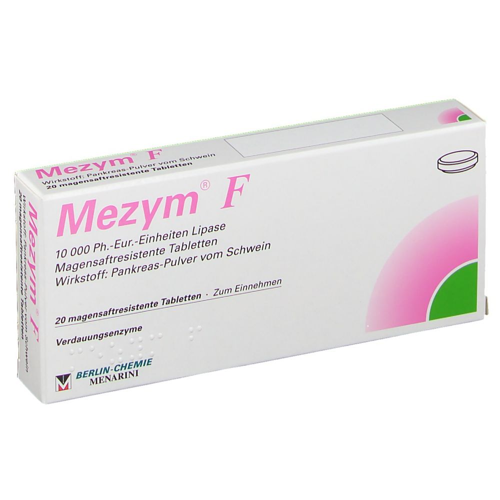 Mezym® F Filmtabletten 20 St - shop-apotheke.com