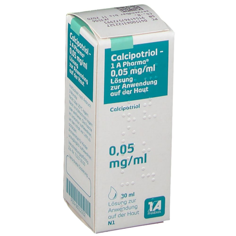 Calcipotriol - 1 A Pharma® 0,05 mg/ml 30 ml - shop-apotheke.com