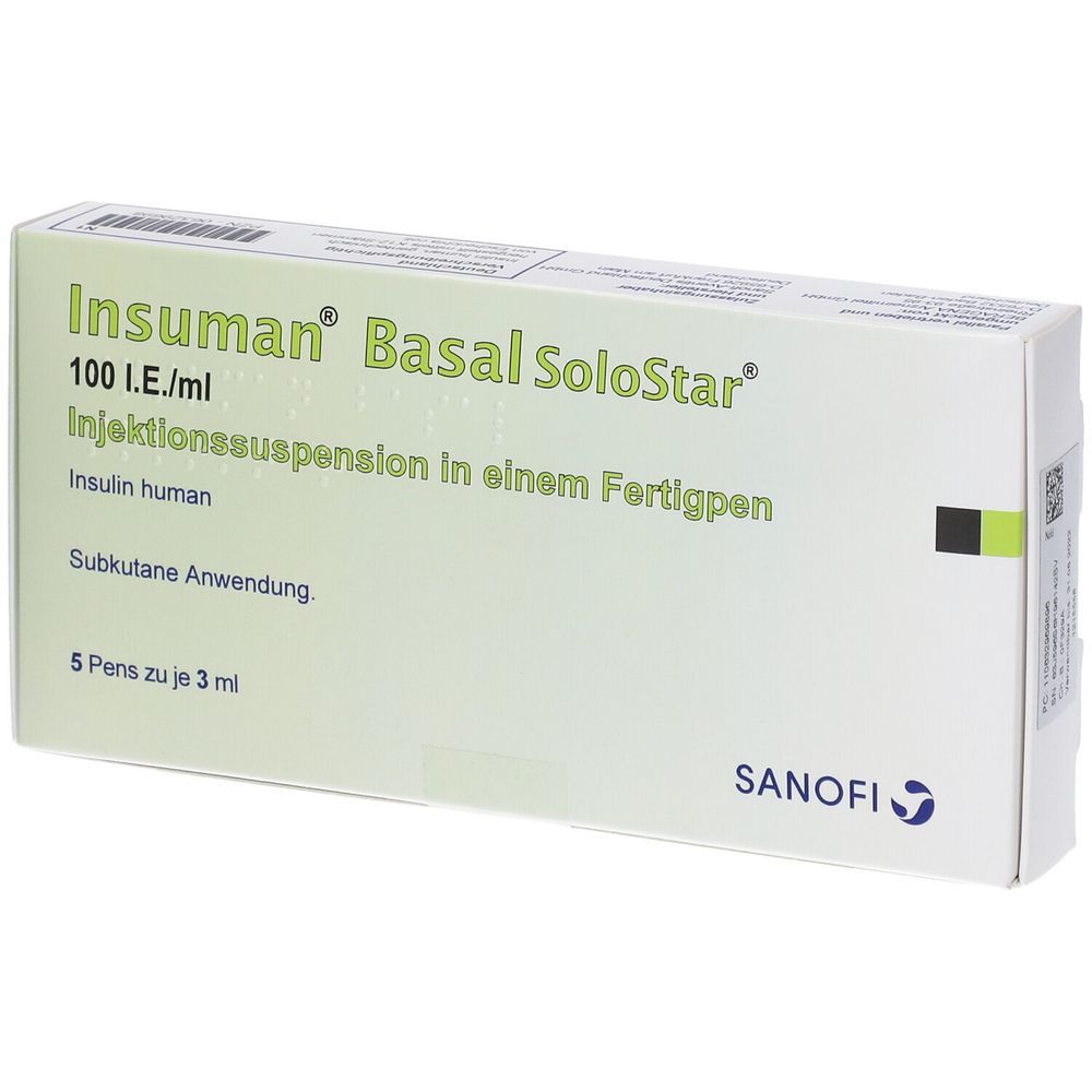 Insuman Basal 100 I.E./ml SoloStar 5x3 ml - shop-apotheke.com