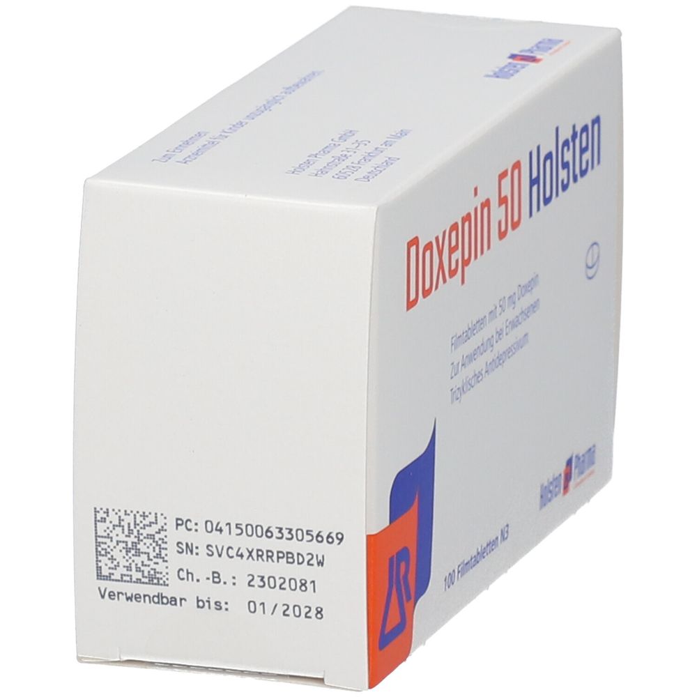 Doxepin 50 Holsten 100 St - shop-apotheke.com