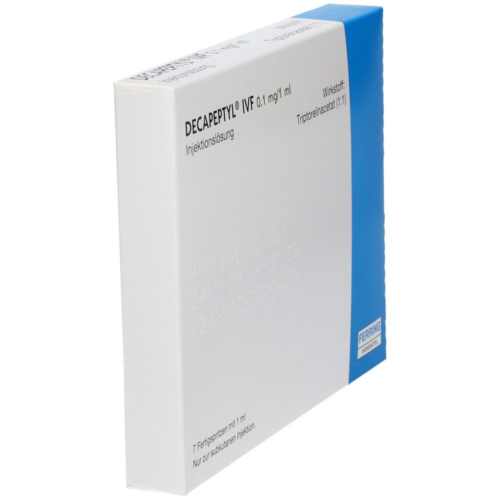 Decapeptyl Ivf 0,1 mg/1 ml 7 St - shop-apotheke.com