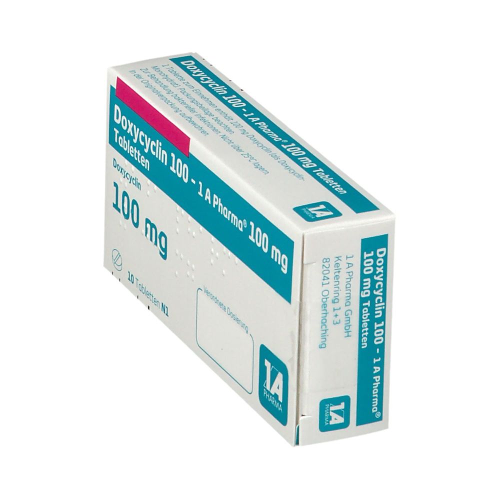 Doxycyclin 100 - 1 A Pharma® 10 St - shop-apotheke.com