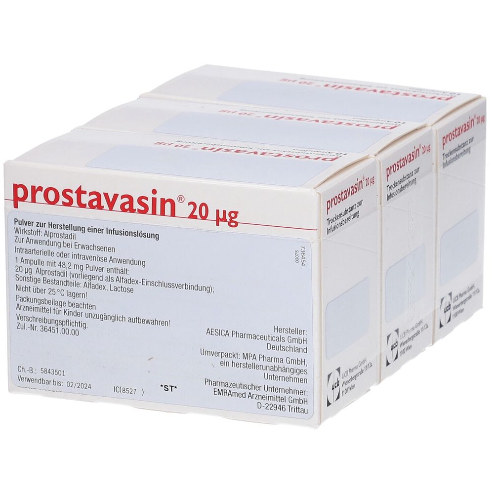 Prostavasin 20 µg 30 St - shop-apotheke.com
