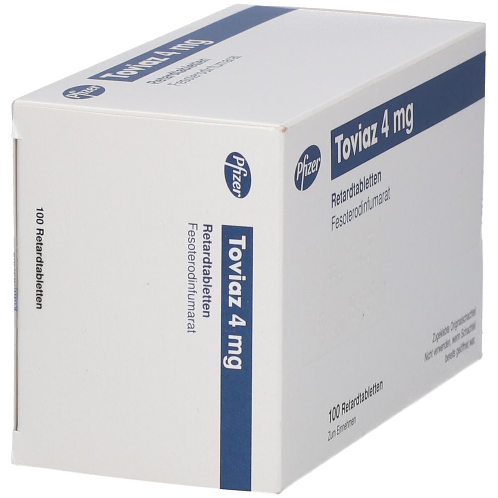 Toviaz 4 mg Retard 100 St - shop-apotheke.com