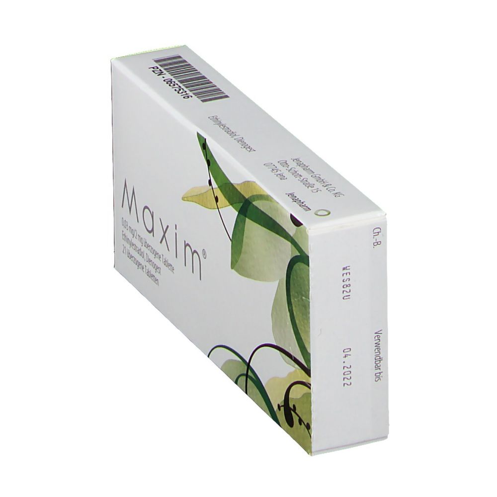 Maxim® 0,030 mg/2 mg 21 St - shop-apotheke.com